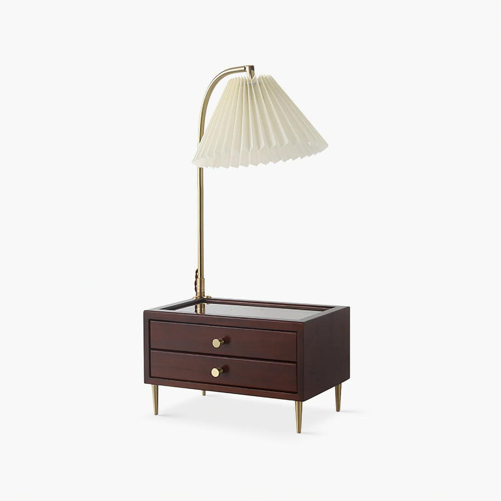 Wood Drawer Table Lamp – Lonwing Lighting